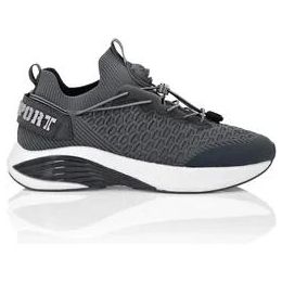 Sneaker Plein Sport "L&auml;ufer", Damen, Gr. 47, Normalschaft, 72, schwarzgrau, Schuhe Sneaker