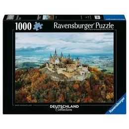 Puzzle Ravensburger "Deutschland Collection, Burg Hohenzollern", bunt, Puzzles, KinderB:70cm H:50cm, Pappe, Made in Germany, B:70cm H:50cm