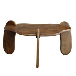 Wohnling WL7.158 Couchtisch Braun 78 cm x 78 cm x 40 cm