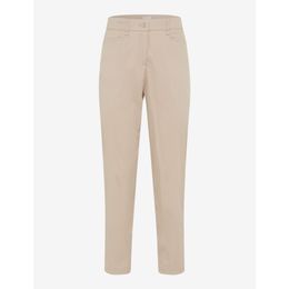 Brax Damen Chino Style MARA S SOFT GREIGE, hellbeige, Gr. 32