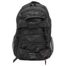 Rucksack BRANDIT "Brandit Forvert Small Louis Backpack", Gr. onesize, schwarz, Polyester, Rucks&auml;cke Rucksack