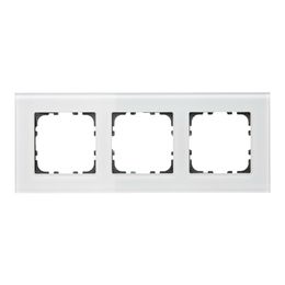 MDT technologies Glasrahmen 3-fach wei&szlig; BE-GTR3W.01)