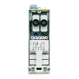 Kr&uuml;ger-Werke GmbH &Uuml;bergangs/Sicherungskasten 3xE14-L1,L2,L3 N,PE EKM 2050/89200 (608734-000)