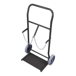 Cordes Stahlflaschenkarre f&uuml;r 2 Flaschen 10 l RAL 7016 ; VARIOFIT (fk-1000/AG)