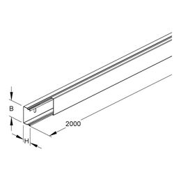 NIEDAX LFK-Kanal Unterteil + Deckel LLK 16.030)