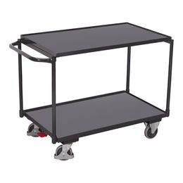 Cordes Tischwagen mit 2 Ladefl&auml;chen RAL 7016 (sw-500.501/AG)