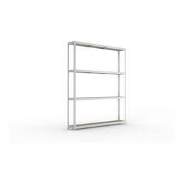 META Weitspannregal Speed Rack 2970 x 2500 x 400 mm verzinkt + 4 Fachebenen + Spanplatten (81131)