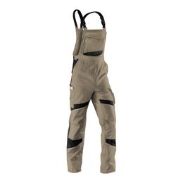 K&Uuml;BLER WORKWEAR K&uuml;bler Activiq Latzhose 3250 sandbraun/schwarz 58 ; K&uuml;bler Workwear (3250 5365-2599-58)