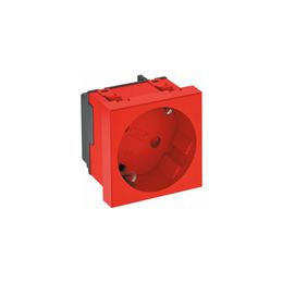 Obo-bettermann OBO Bettermann Vertr Steckdose 33 Grad, 1-fach Schutzkontakt STD-D3S SRO1 (6120079)