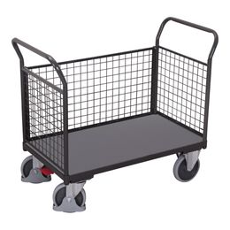 VARIOFIT Dreiwandwagen mit Draht RAL 7016 (sw-500.301/AG)