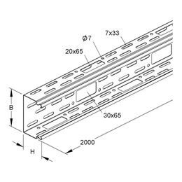 NIEDAX LS-Kanalunterteil LI 60.100)