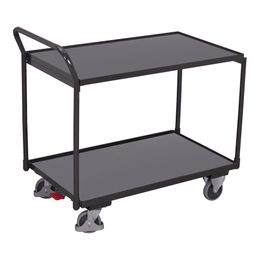 Cordes Tischwagen mit 2 Ladefl&auml;chen RAL 7016 (sw-600.500/AG)