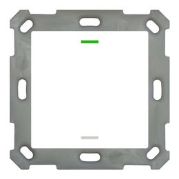 MDT technologies Taster Light 55 1-fach RGBW,rws/gl&auml;,neutral BE-TAL55T1.01)