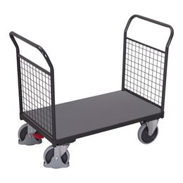 Cordes Doppel-Stirnwandwagen mit Draht RAL 7016 (sw-500.201/AG)