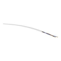 H03VV-F 2x0,75 ws Ri.100 Schlauchltg PVC ; sonepar)