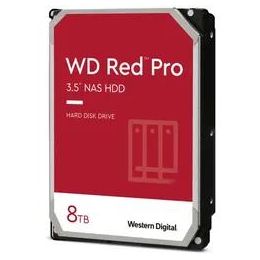 Western Digital interne HDD-Festplatte "Red Pro", ohne farbbezeichnung, 8 TB, Festplatten