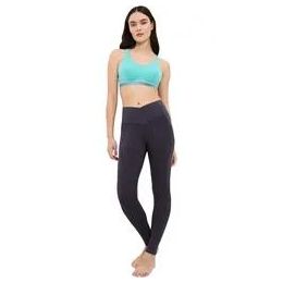 Sporthose triaction by Triumph "Cardio RTW High-Rise Leggings", Damen, Gr. L, N-Gr, grau (ink gray), Single Jersey, Obermaterial: 81% Polyamid, 19% Elasthan, eng 7/8-L&auml;nge, Hosen Sporthose, atmungsaktiv