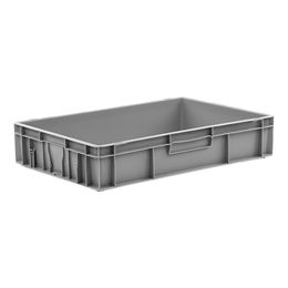 Euro-Stapelbeh&auml;lter, Volumen 21 l, LxBxH 600 x 400 x 120 mm, PP, grau kaiserkraft