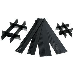 Unterteiler f&uuml;r Sichtlagerkasten, LxH 1150 x 120 mm, VE 10 Stk kaiserkraft