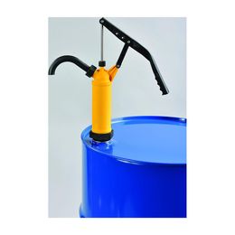 eurokraft basic Fass-Handpumpe, f&uuml;r leichte &Ouml;le, Diesel, schwache S&auml;uren/Laugen, PP, ab 5 Stk