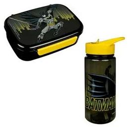 Lunchbox Scooli "mit Trinkflasche", Kinder, batman, Lebensmittelaufbewahrungsbeh&auml;lter Lunchbox