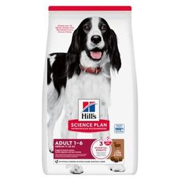 Hill's Hill's Science Plan Trockenfutter Hund, Medium Adult, mit Lamm und Reis 18 kg
