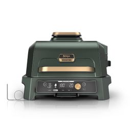 Ninja Woodfire Pro Connect XL Elektrischer Outdoor Grill & Smoker OG901EUGN2 &ndash; Gr&uuml;n