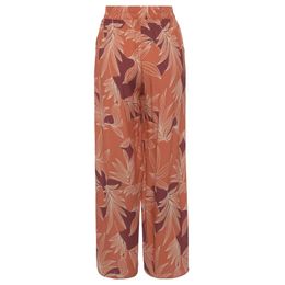 Lascana Hose Damen Gr&ouml;&szlig;e 34 beige / rot