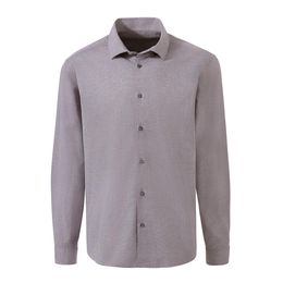 H.I.S. H.I.S Business Shirt male size 43/44 Grey / Black