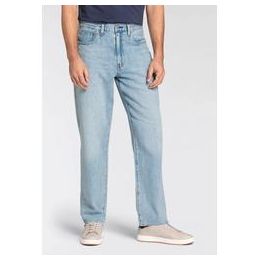 Levi's Loose-fit-Jeans LEVI'S "568 STAY LOOSE", Herren, Gr. 36, L&auml;nge 32, blau (varsity academia ltw), Denim/Jeans, Obermaterial: 82% Baumwolle, 18% Leinen, loose fit lang, Jeans, mit Leinenanteil