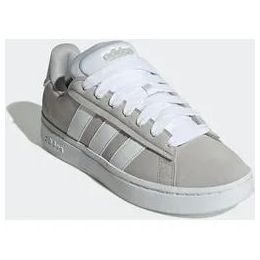 Sneaker Adidas SPORTSWEAR "GRAND COURT ALPHA", Herren, Gr. 44,5, grau (grau two, ftwr wei&szlig;, grau two), Leder, Synthetik, Schuhe Sneaker, Design inspiriert vom Adidas Campus 00, Topseller