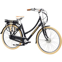 E-Bike Tretwerk "Aurora" Gr. 50, schwarz, Elektrofahrr&auml;der, 50cm, 28 Zoll (71,12cm), Pedelec, Elektrofahrrad f&uuml;r Damen u. Herren