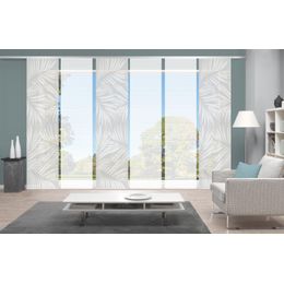 Schiebegardine Vision "PACEY" Gr. 1, grau (taupe), B:60cm H:260cm, Polyester, Gardinen, SET,SCHIEBEVORHANG,BAMBUS,DIGITALDRUCK