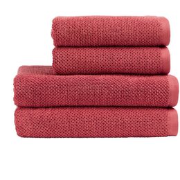Handt&uuml;cher Christy "Brixton", lila (pomegranate), B:50cm L:90cm, Walkfrottier, Obermaterial: 100% Baumwolle, Handt&uuml;cher, Premium-Handtuch in Luxusqualit&auml;t, 600g/m&sup2;, 50x90cm, 2er Set