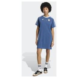 Sweatkleid Adidas PERFORMANCE "ITALIEN ORIGINALS", Damen, Gr. S, N-Gr, night marine, Obermaterial: 52% Baumwolle, 48% Polyester, Kleider Sweatkleid