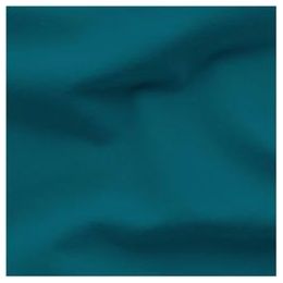 Kissenbezug Schlafgut "Premium Kissenbezug Woven Satin (1 St)", blau (petrol deep), B:40cm L:80cm, Mako-Satin, Obermaterial: 100% Baumwolle, Kissenbez&uuml;ge, Kissenbezug, Ton-in-Ton Rei&szlig;verschluss, Fadendichte von 300tc, Uni, OEKO Tex