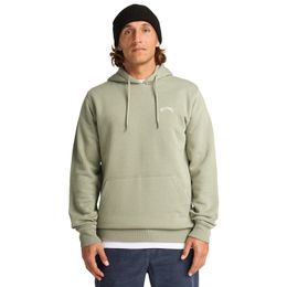 Sweatshirt Billabong "Arch Po", Herren, Gr. M, grau gr&uuml;n, Obermaterial: 55% Walkfrottier, 25% Walkfrottier, 20% Microfaser;, Sweatshirts Sweatshirt