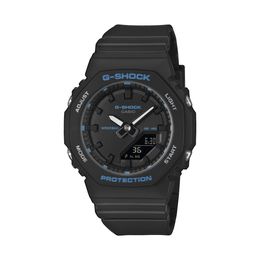 Chronograph Casio G-SHOCK, schwarz, blau, Armbanduhren, Damen, Chronograph, Quarzuhr, Armbanduhr, Damenuhr, Herrenuhr, analog, digital