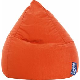 Sitzsack SITTING POINT "EASY L", orange, Sitzs&auml;cke, Sitzsack