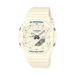 Chronograph Casio G-SHOCK, creme, blau, Armbanduhren, Damen, Chronograph, Quarzuhr, Armbanduhr, Damenuhr, Herrenuhr, analog, digital