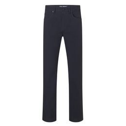Stoffhose MAC "Arne", Herren, Gr. 33, L&auml;nge 32, midnight blau, Web, Obermaterial: 98% Baumwolle, 2% Elasthan, unifarben, lang, Hosen Stoffhose, mit Stretch