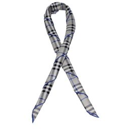 Burberry Grauer Seidenfoulard