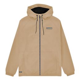Lambretta - Kapuzenjacke f&uuml;r Herren, Ripstop-Gewebe (Steinfarben)