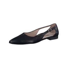 Ballerina Paul Green "Paul Green Ballerinas Glattleder", Damen, Gr. 36, schwarz, Glattleder, Schuhe Ballerina