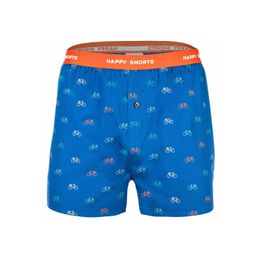 Webboxer Happy Shorts "Web-Boxershorts American Boxershorts 3er Pack", Herren, Gr. L, bicycle, vesper, bus, Obermaterial: 100% Baumwolle CO., Unterhosen