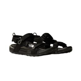 Outdoorsandale The North Face "M EXPLORE CAMP SANDAL", Herren, Gr. 46, tnf schwarz, tnf schwarz, Textil, Schuhe Outdoorsandale, zuverl&auml;ssiger Grip auf jedem Untergrund