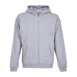 SOLS - "Jelo" Hoodie mit durchgehendem Rei&szlig;verschluss f&uuml;r Herren/Damen Unisex (Grau meliert)
