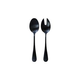 Chic Antique Salatbesteck 2er-Set Nordique L24 cm, schwarz skandinavische Deko Online Shop