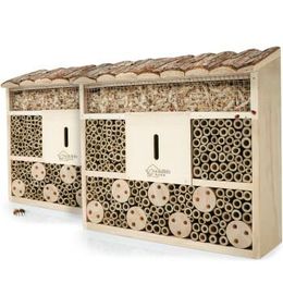 WILDLIFE HOME Wildbienen-Villa | 2er Set
