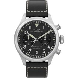 Timex Waterbury Ace Schwarz Herren Armbanduhr TW2Y19000